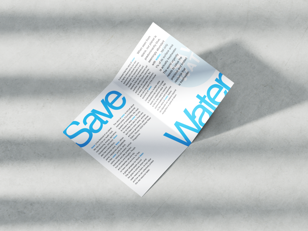 Save Water - CUT OUT 2023